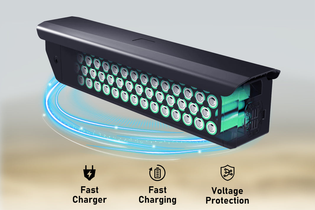 Burchda RX30 Long Range Mountain eBike | 1000W 48V 30Ah | High ...