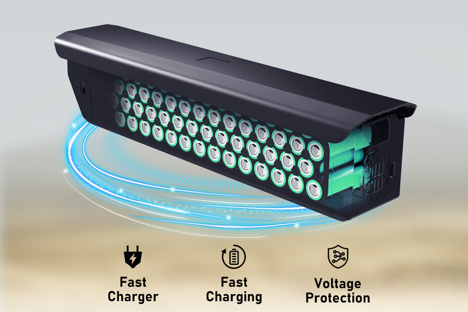 Burchda RX30 Long Range Mountain eBike | 1000W 48V 30Ah | High ...