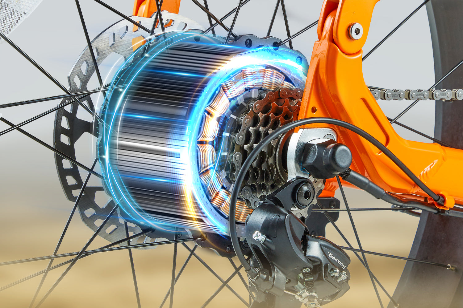 Burchda RX30 Long Range Mountain eBike | 1000W 48V 30Ah | High ...