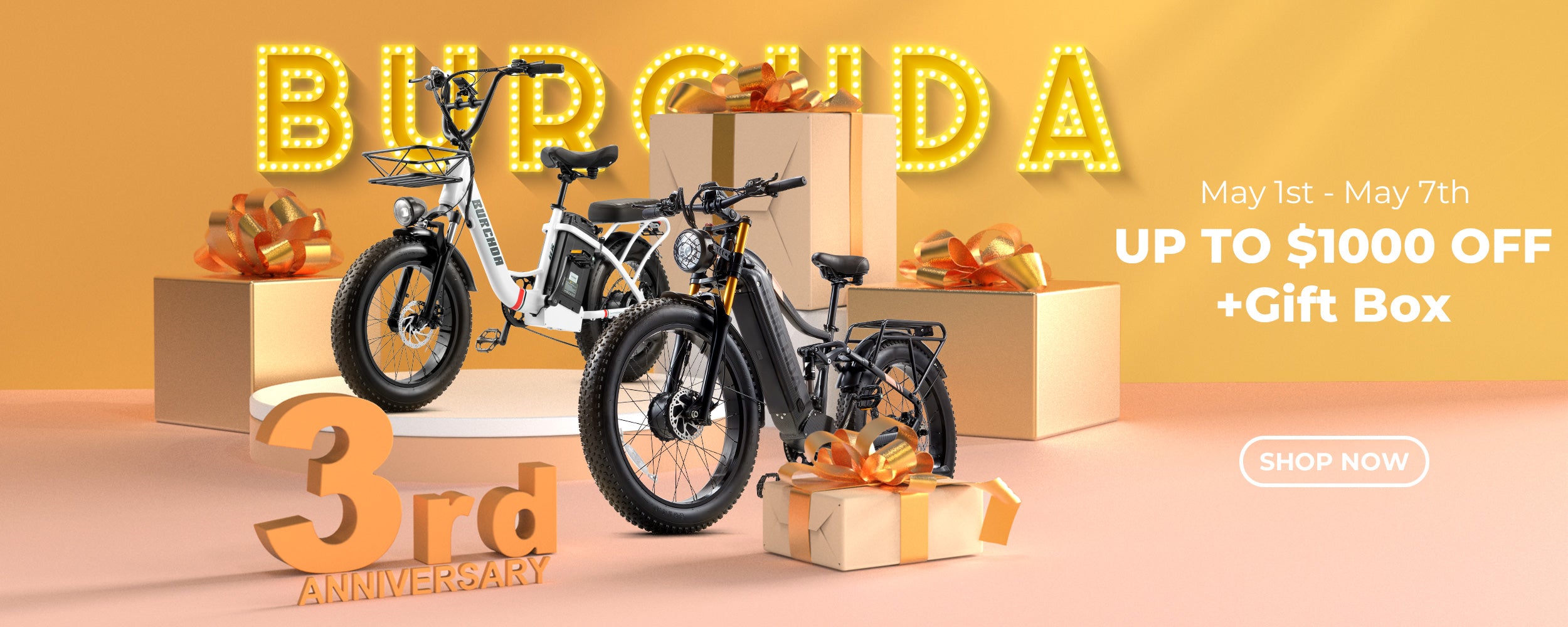 Burchda Bikes | Official Online Store - Electric Bikes for Adults
