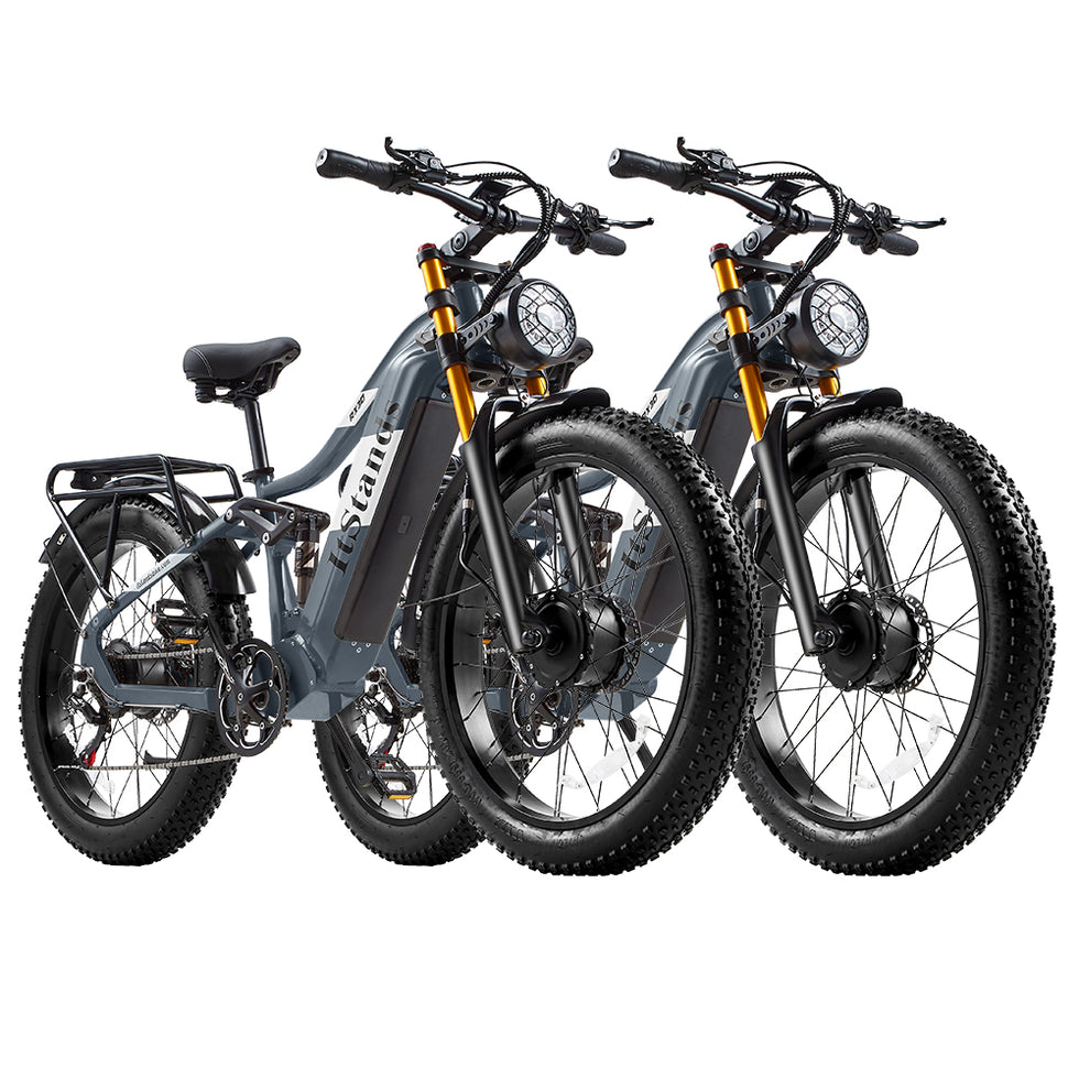 Burchda HC26 & RX30 Long Range Mountain eBike | 2000W 48V 30Ah | High ...