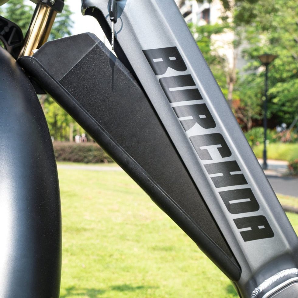 Burchda RX80 Fat Tire Mountain Electric Bike for Adults, 28MPH Full ...