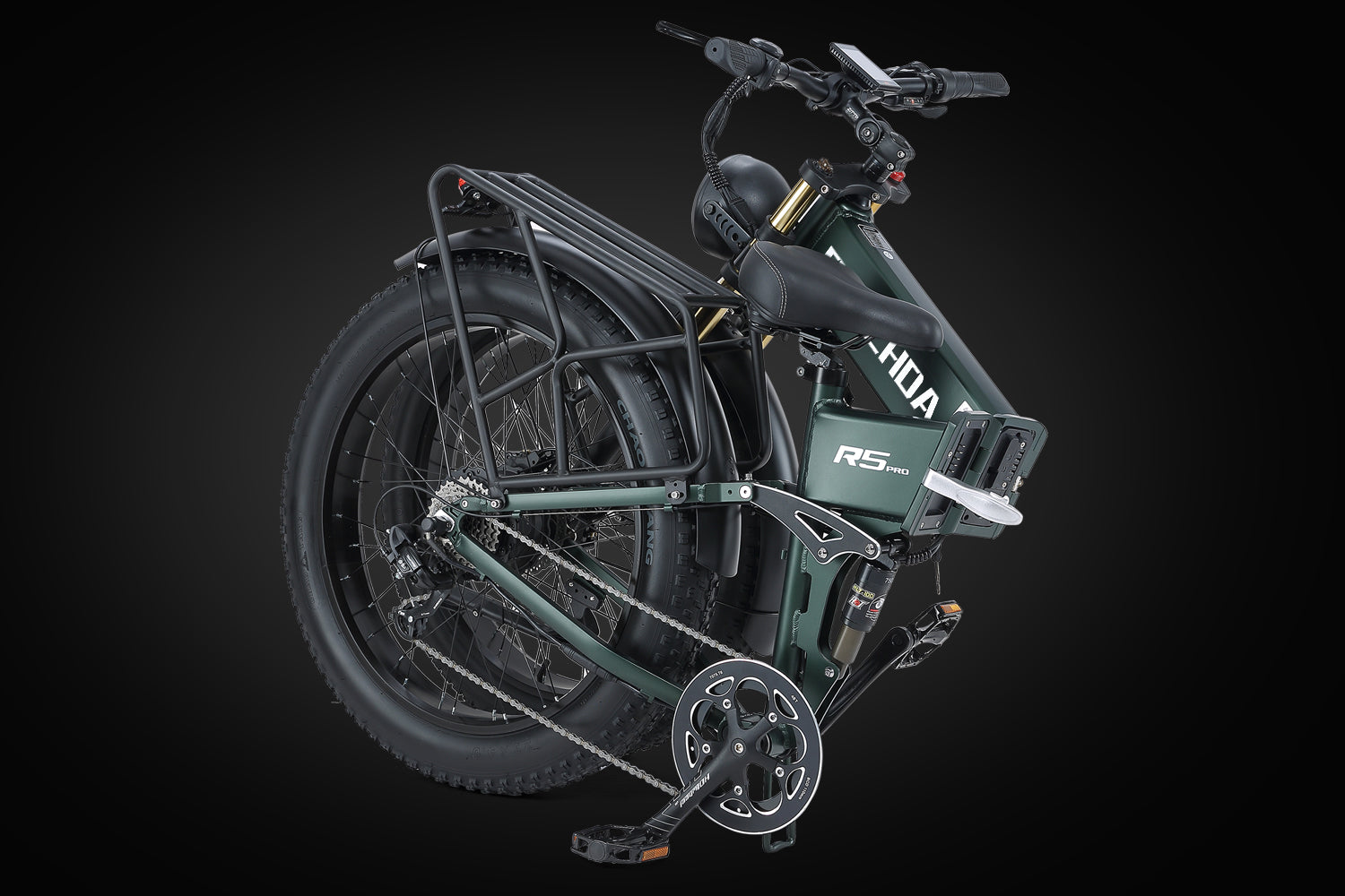 BURCHDA R5 Pro Folding Electric Bike | Electric Power