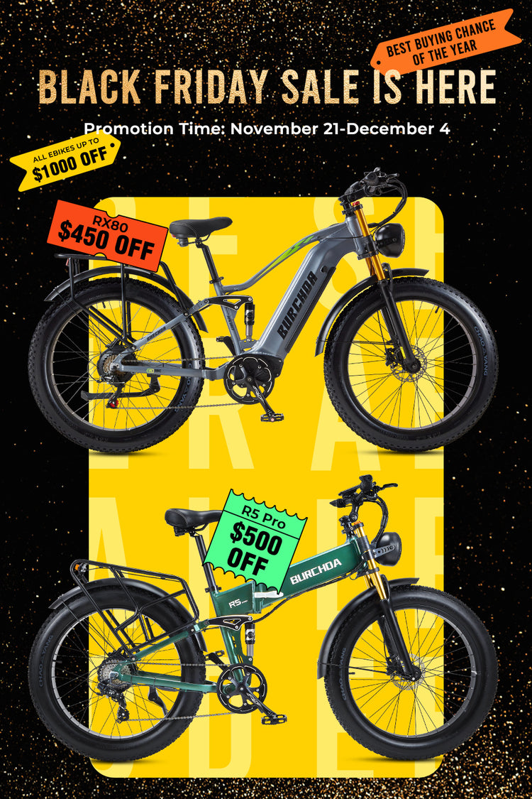 Burchda Bikes | Official Online Store - Electric Bikes for Adults
