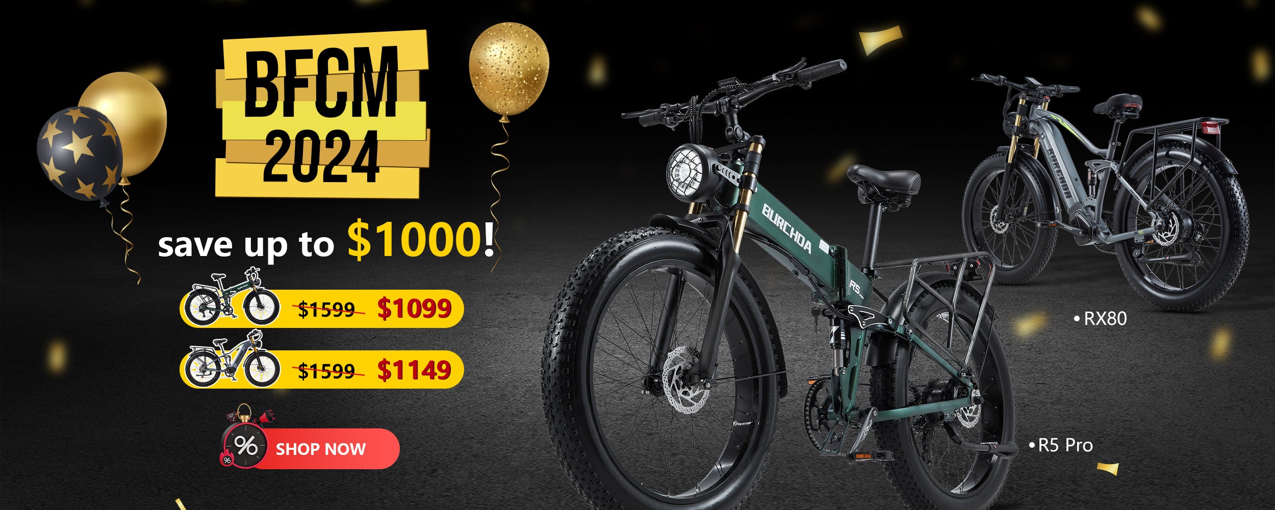 Burchda Bikes | Official Online Store - Electric Bikes for Adults