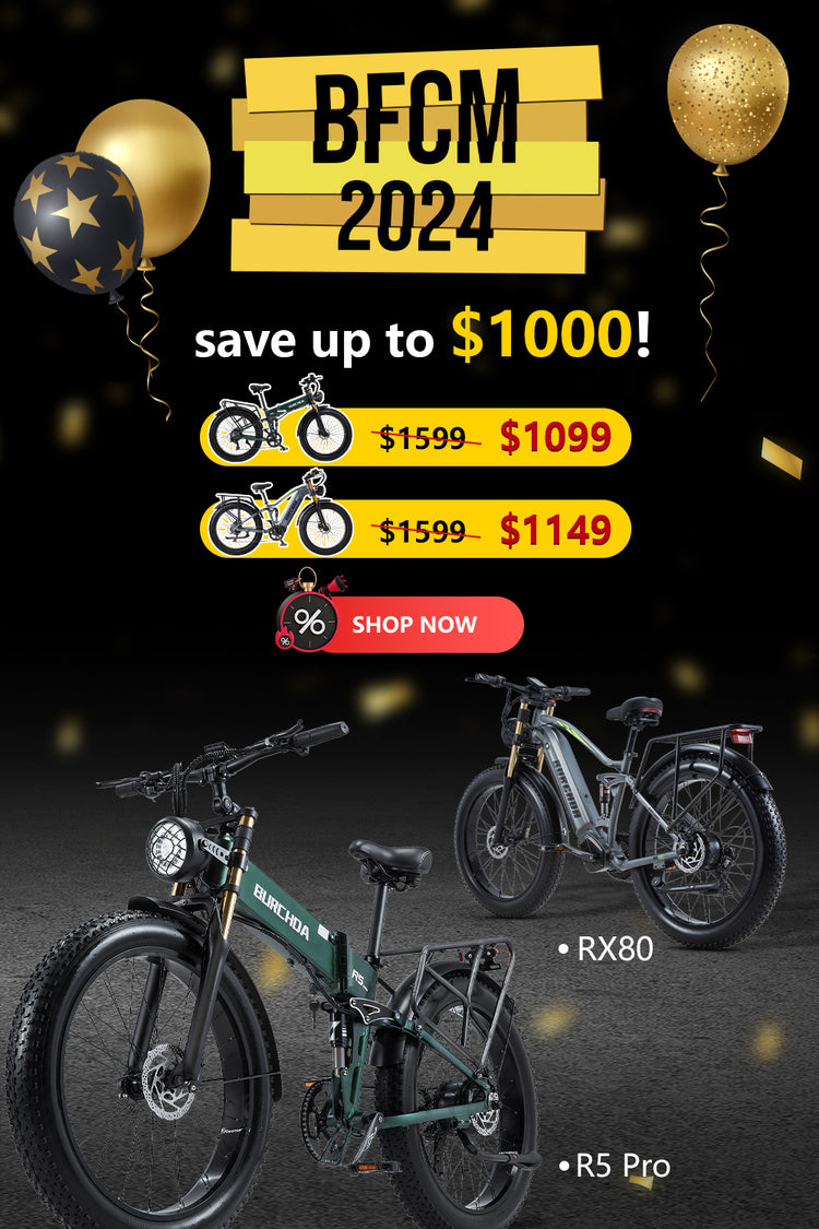 Burchda Bikes | Official Online Store - Electric Bikes for Adults