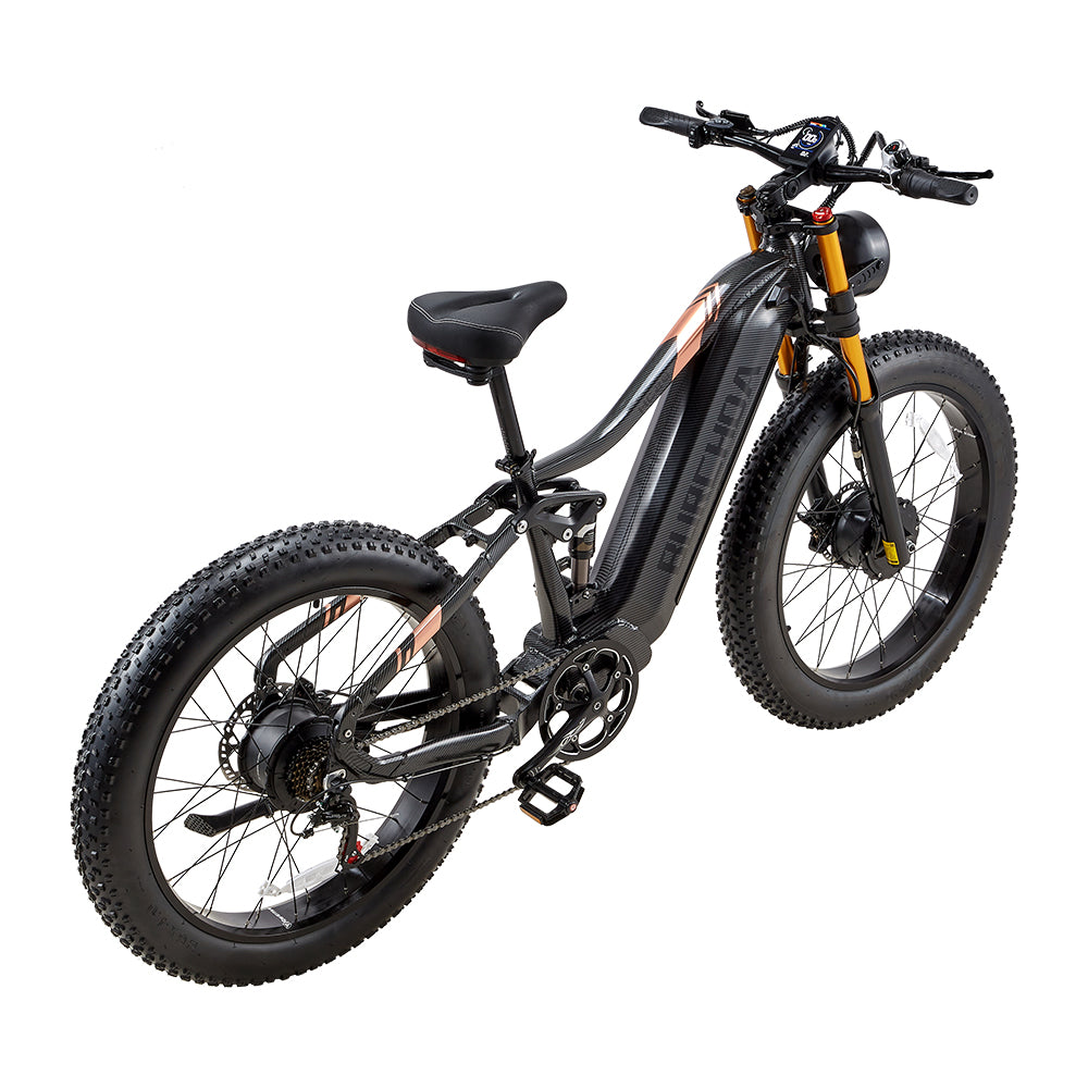 Burchda HC26 AWD MTB | 2000W 48V 30Ah | Dual Motors Ebike – Burchda Bikes