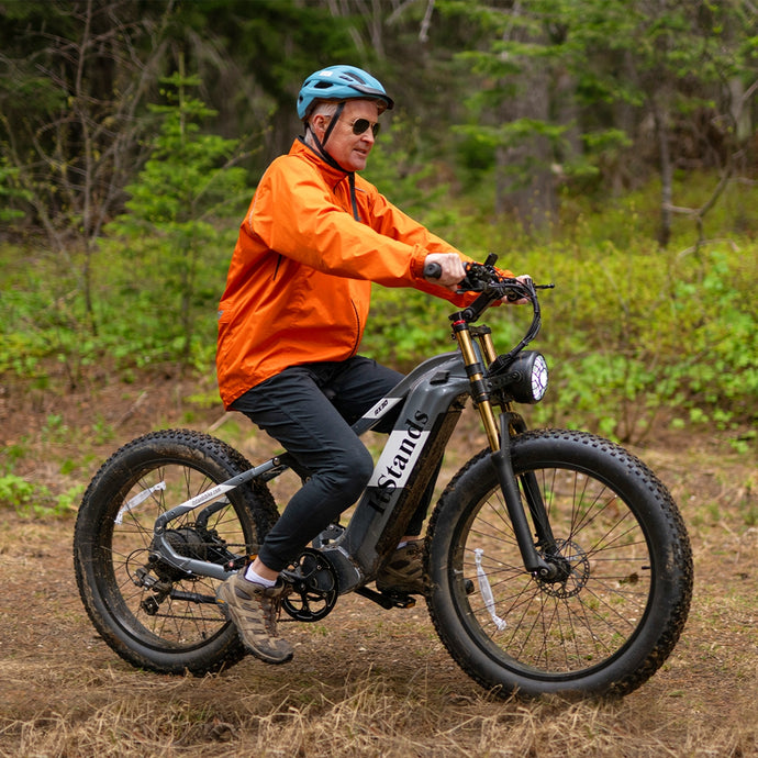 Burchda RX30 Long Range AWD Mountain eBike | 1000W 48V 30Ah | High ...