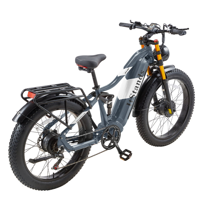 Burchda RX30 Long Range AWD Mountain eBike | 1000W 48V 30Ah | High ...