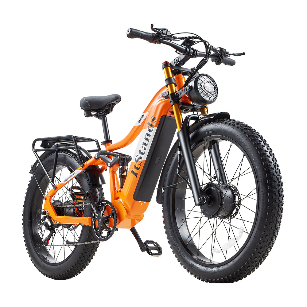 Burchda RX30 Long Range AWD Mountain eBike | 1000W 48V 30Ah | High ...